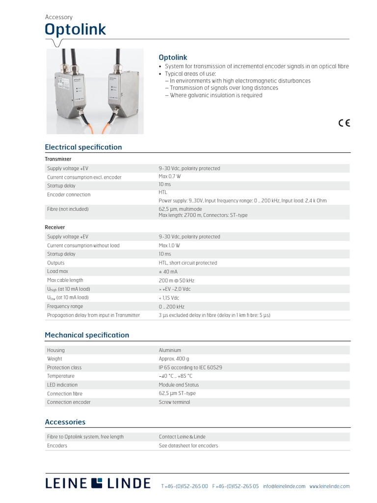 Optolink Encoder Molinos | PDF | Power Supply | Electrical Components