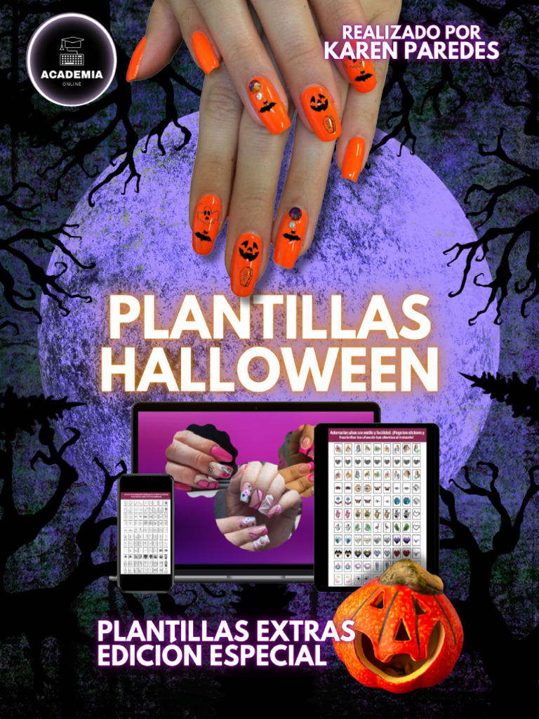 Plantillas de Halloween para dibujar | PDF