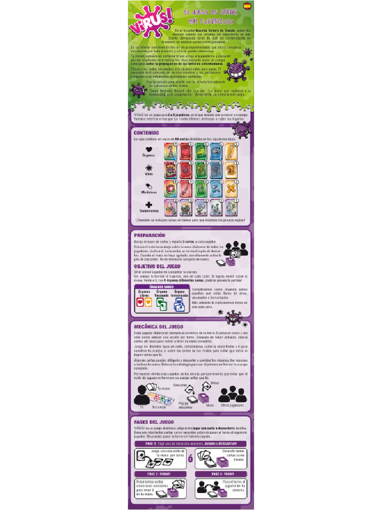 Virus Tranjis Instrucciones - A4 | PDF