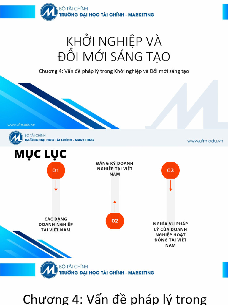 Chuong 4 - Van de Phap Ly Trong Khoi Nghiep Va Doi Moi Sang Tao (Lay ...