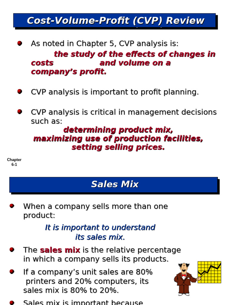 Ch06 (CVP Analysis 2) | PDF | Management Accounting | Economics