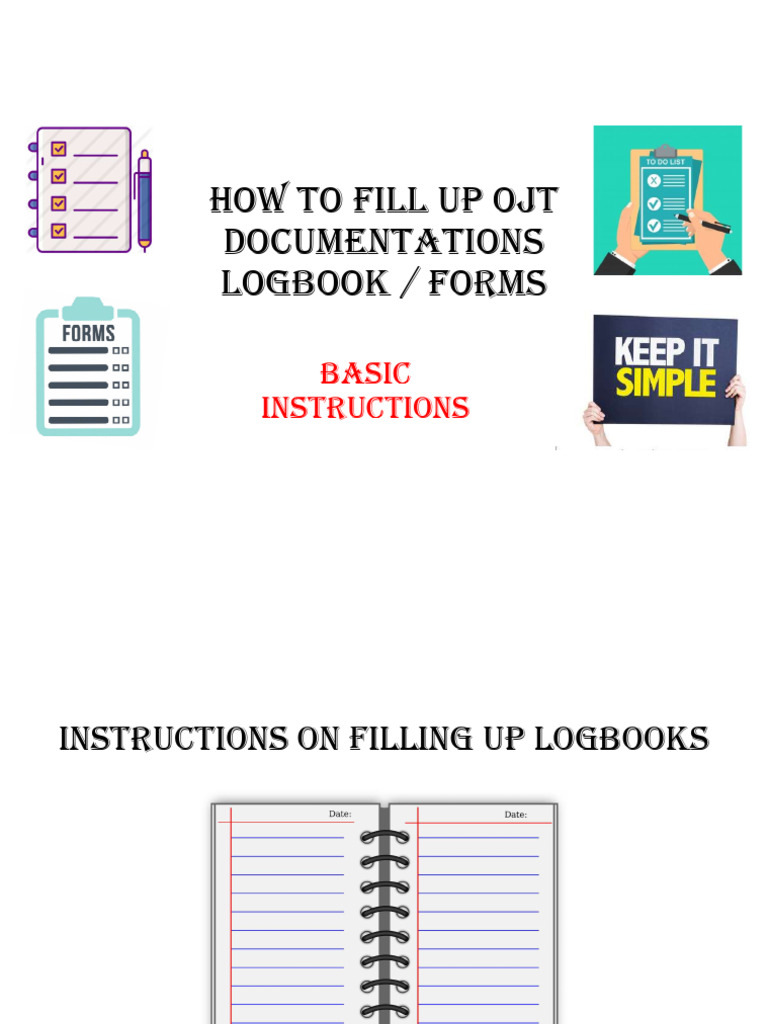 Logbook and Evaluation Form Guide | PDF