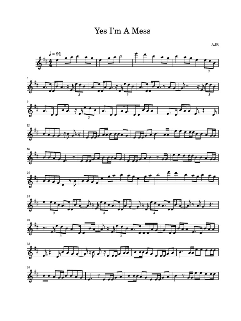 Yes Im A Mess | PDF