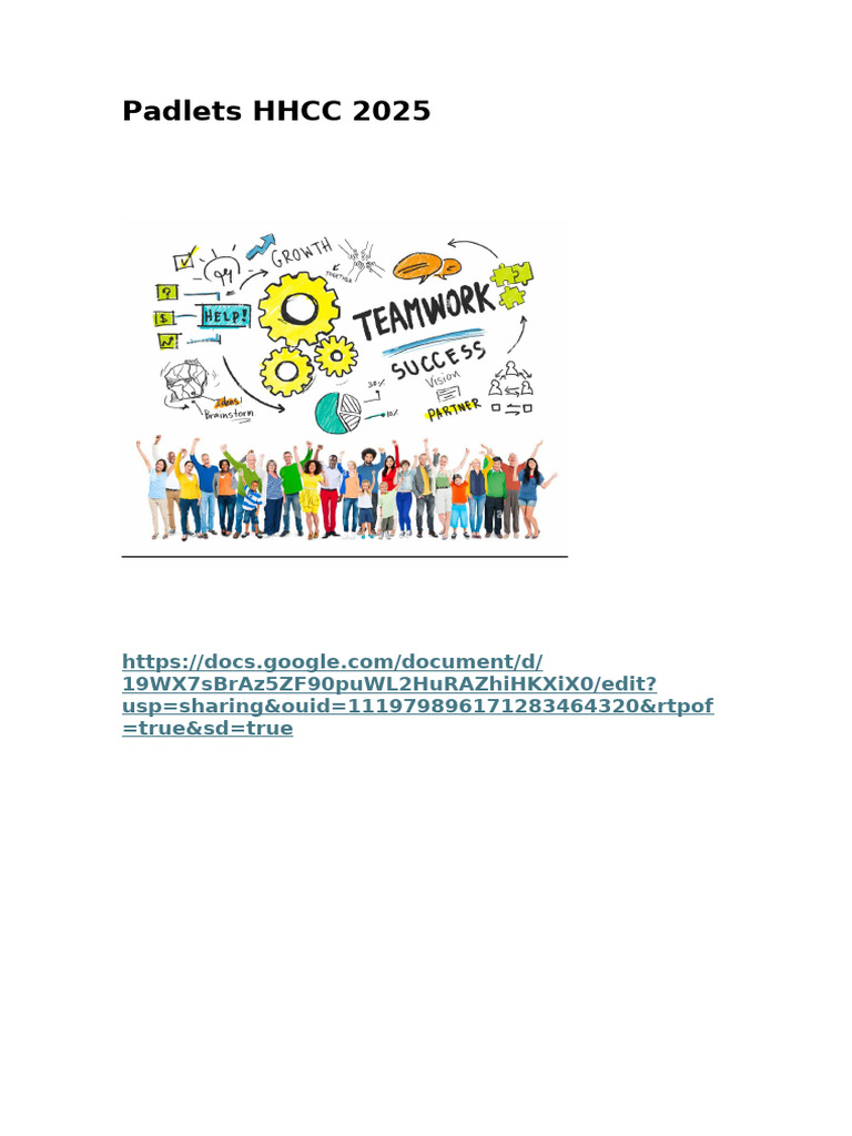 Padlets 2025 HHCC | PDF