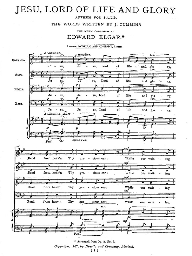 ELGAR-Ave Maria | PDF