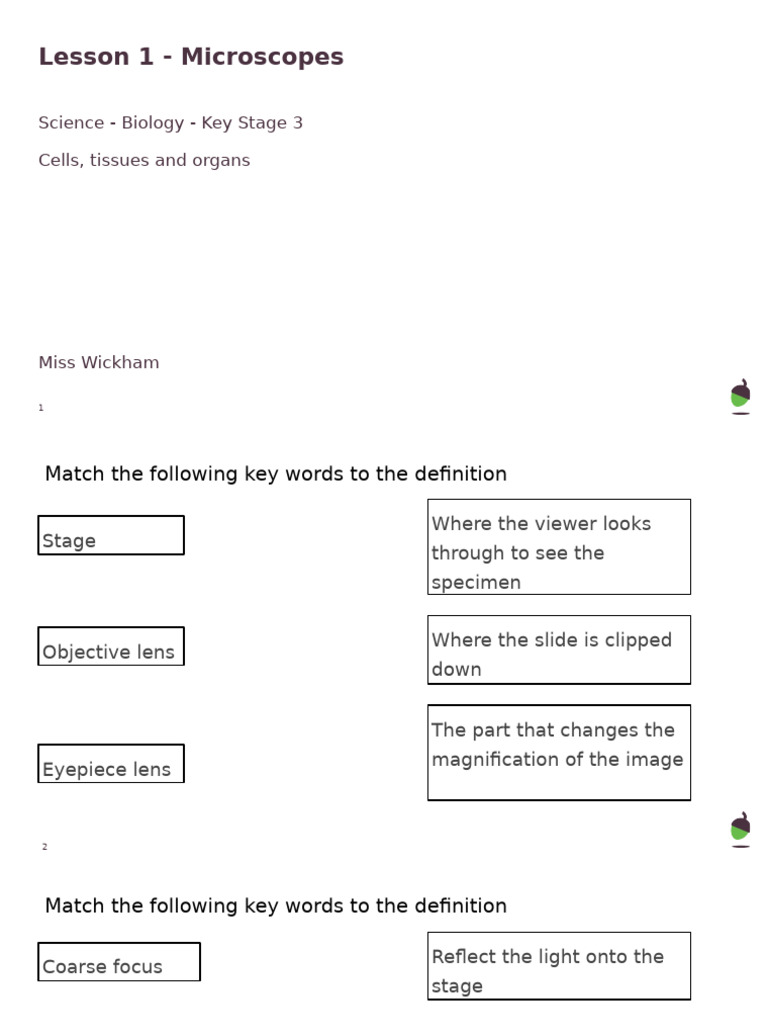Understanding Microscopes in Biology | PDF | Lenses | Microscopy