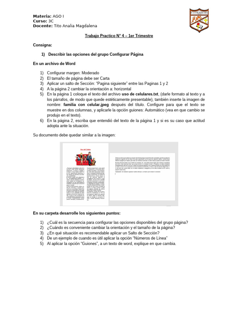 TP4 1er Trimestre 3C | PDF