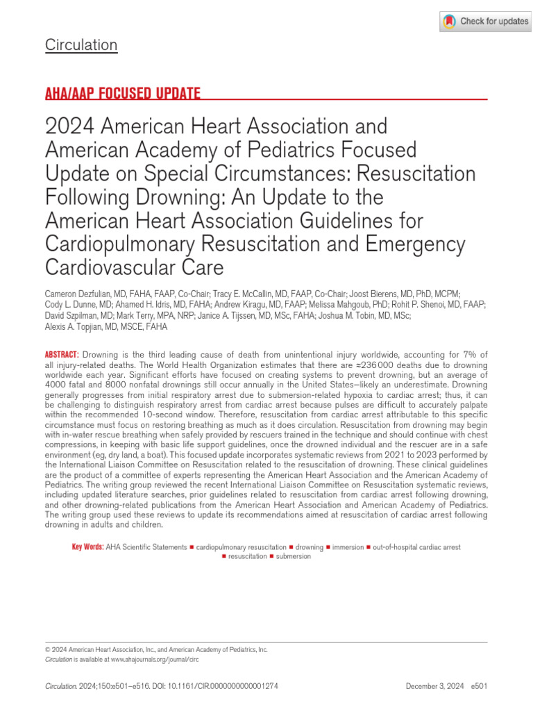 Dezfulian Et Al 2024 2024 American Heart Association and American ...