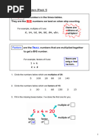 Factor Bugs Worksheet | PDF