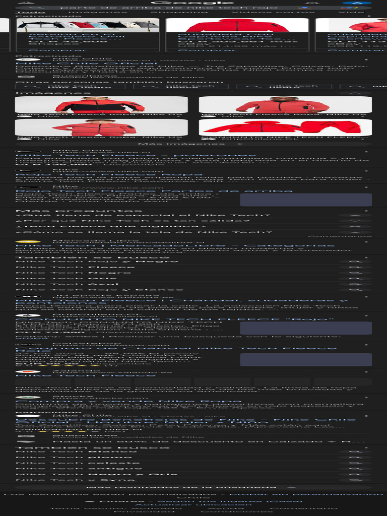 Parte de Arriba de Nike Tech Rojo - Buscar Con Google | PDF | Nike | Softlines (venta minorista)