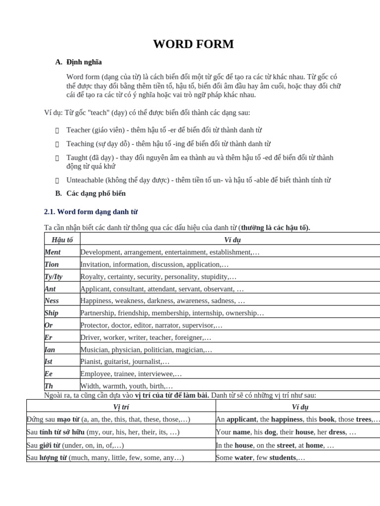 bai-tap-word-form | PDF