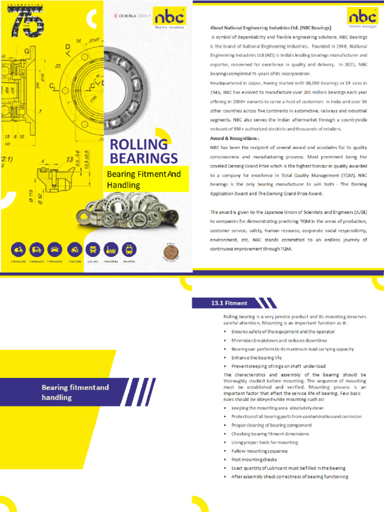Bearing Fitment and Handling | PDF