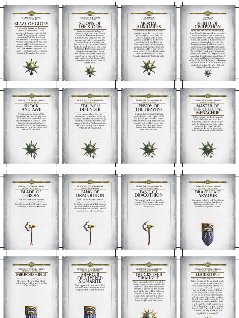 Order Stormcast 2021 | PDF | Military Tactics | Military