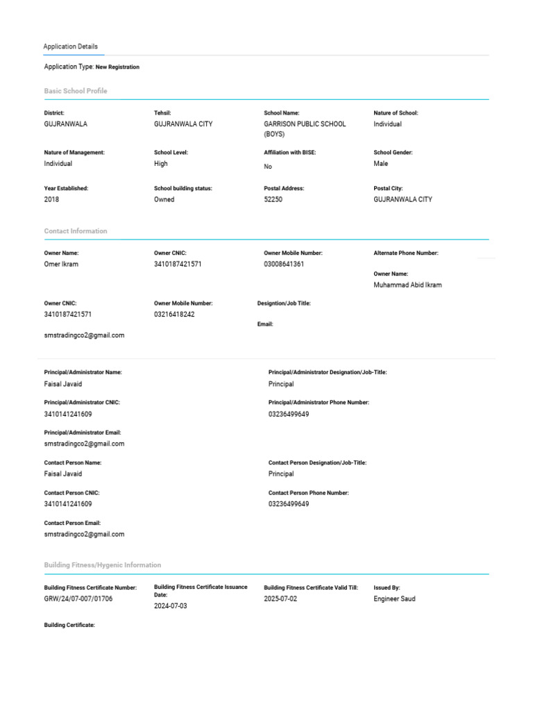 Garrison Boys Application | PDF | Government And Personhood | Access ...