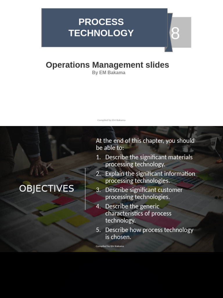 Chapter 8 - Process Technology | PDF | Automated Teller Machine | Business