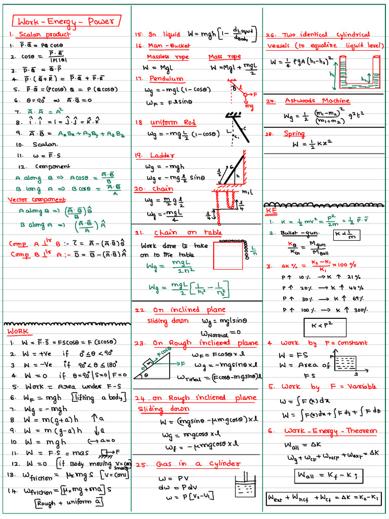 Work Energy Power 2 | PDF | Horology | Mechanics