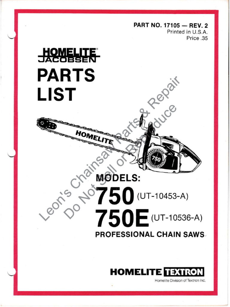 homelite_750_chainsaw_ipl_revision_2_ | PDF
