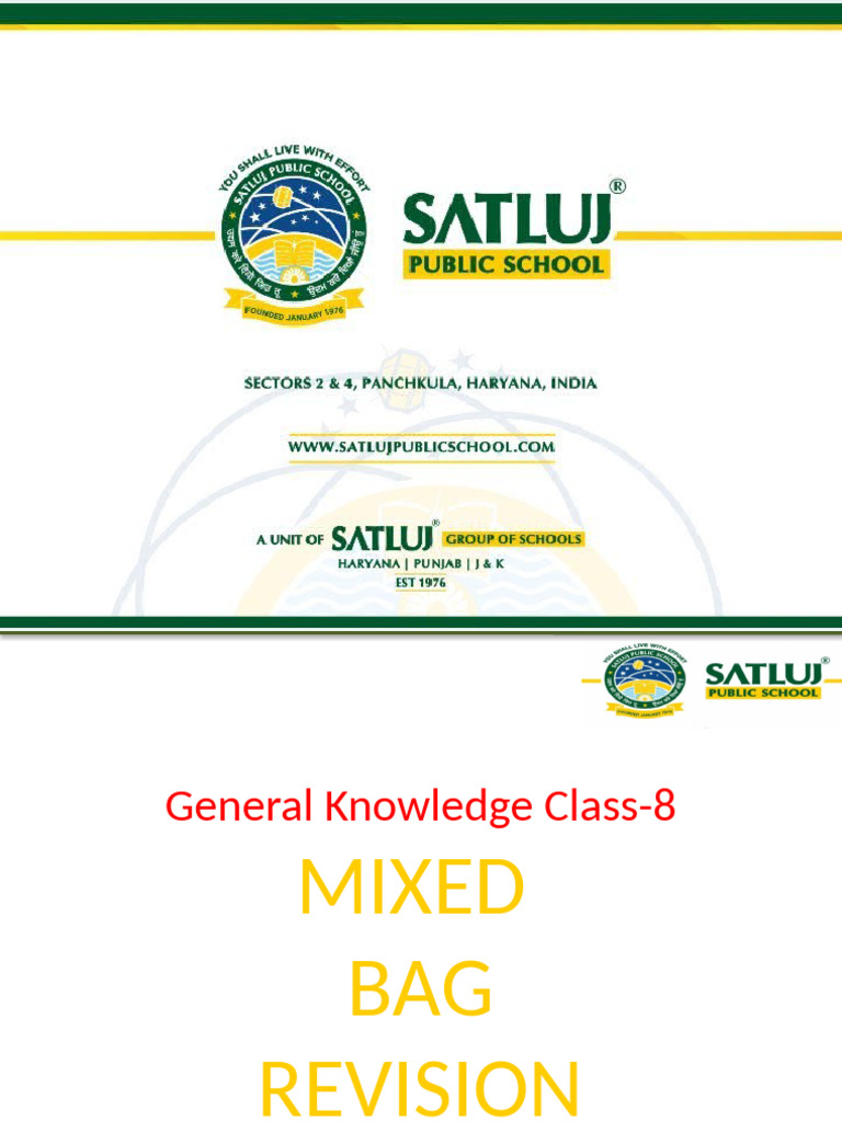 mixed bag revision class-8 (1) | PDF