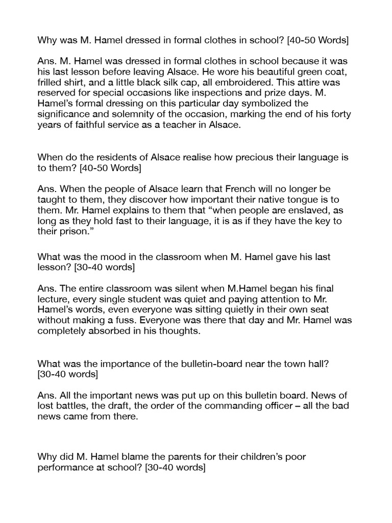 English Qna CH 1 Class 12 | PDF