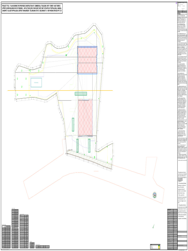 T1 & 2 - TSIIC Approved Drawings | PDF | Environmental Protection