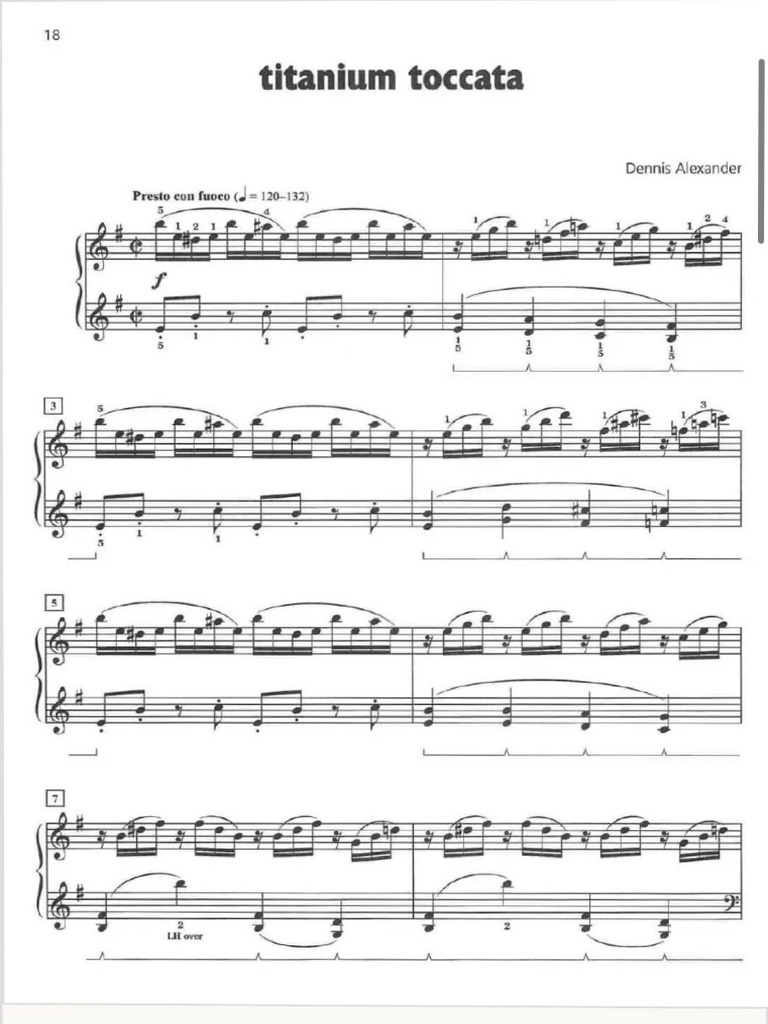 Dennis Alexander - Titanium Toccata | PDF