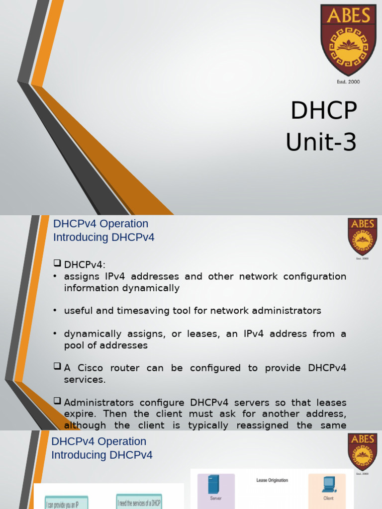 05 DHCP | PDF