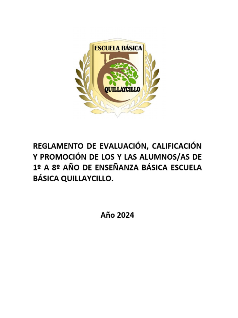 Reglamento de Evaluacion 2076 | PDF | Evaluación | Enseñando