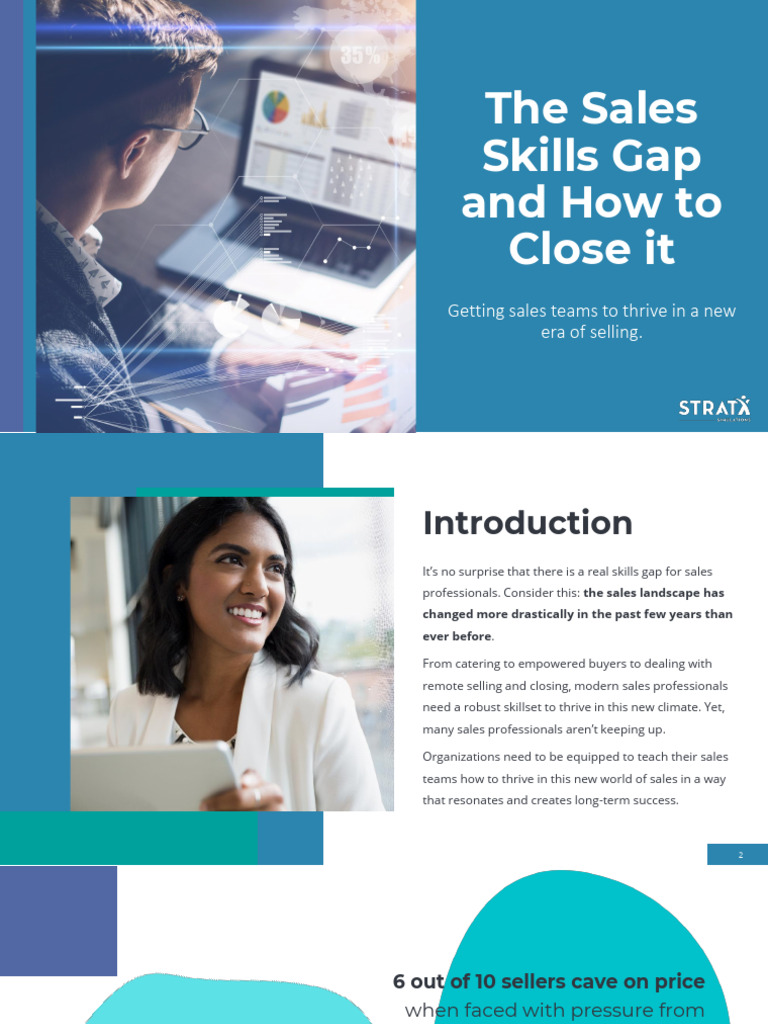 The Sales Skills Gap and How to Close It | PDF | Sales | Negotiation