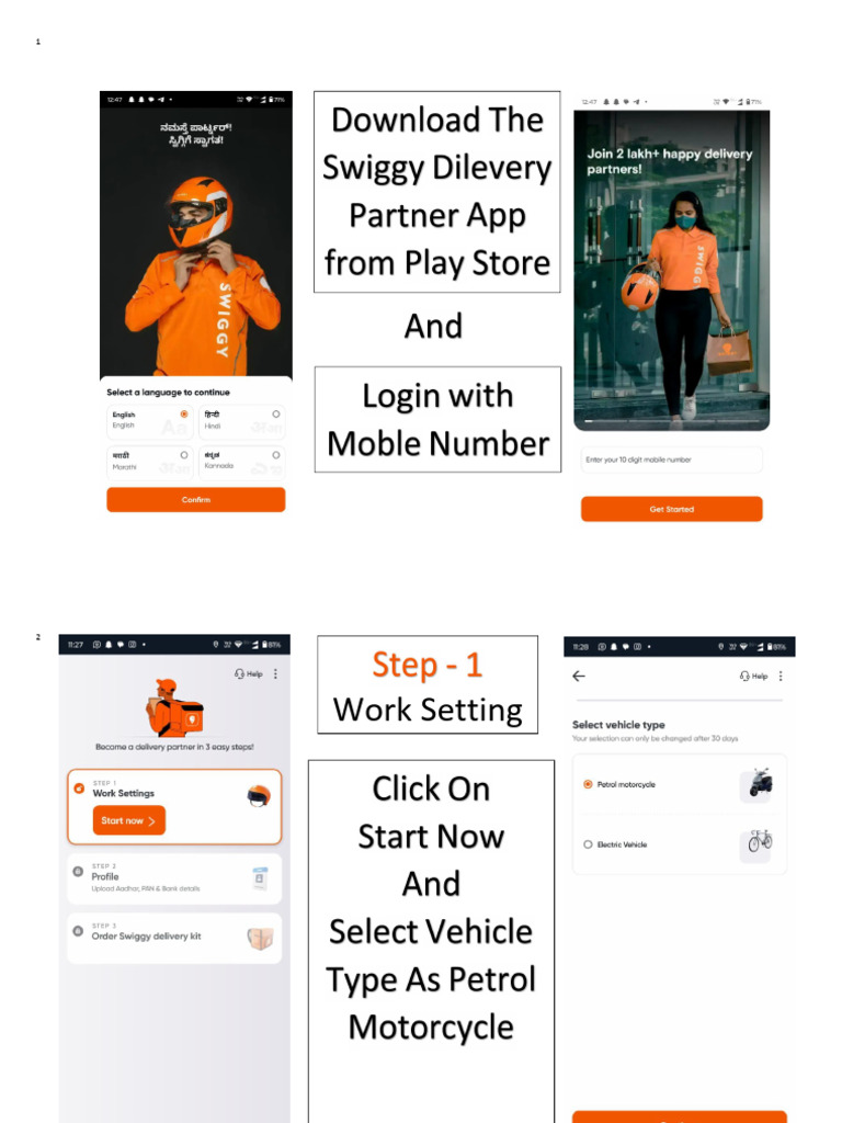 Swiggy App Process | PDF