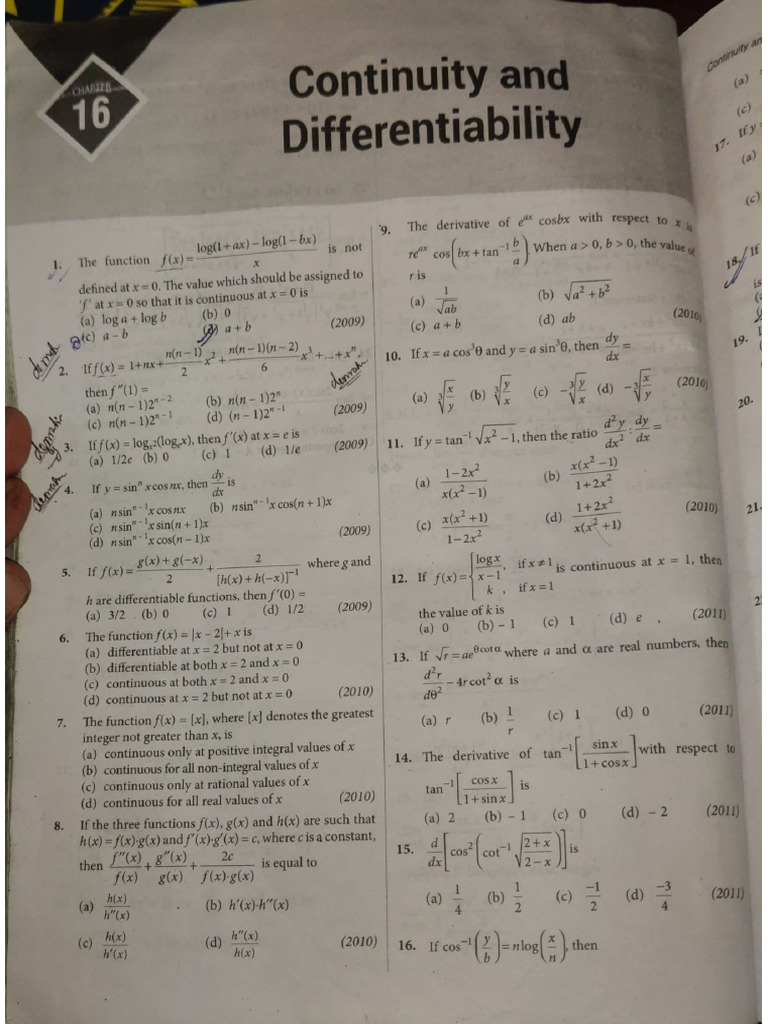Conti and Diff | PDF