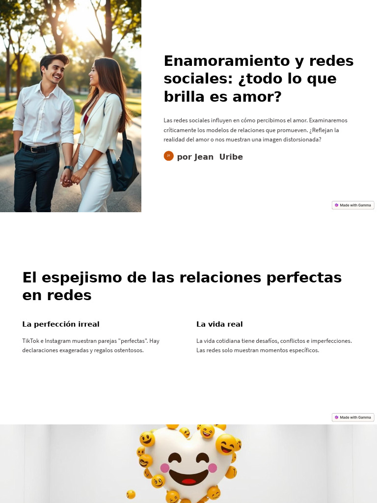 Enamoramiento-y-redes-sociales-todo-lo-que-brilla-es-amor | PDF | Amor ...