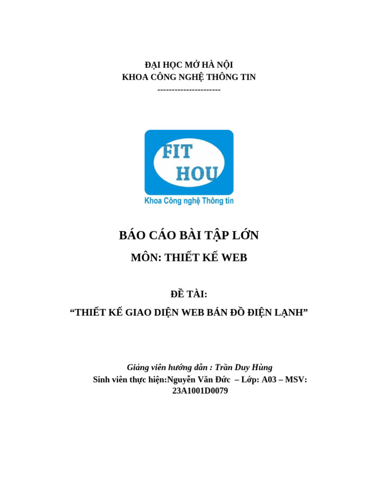 BaoCao-BTL-TKW | PDF