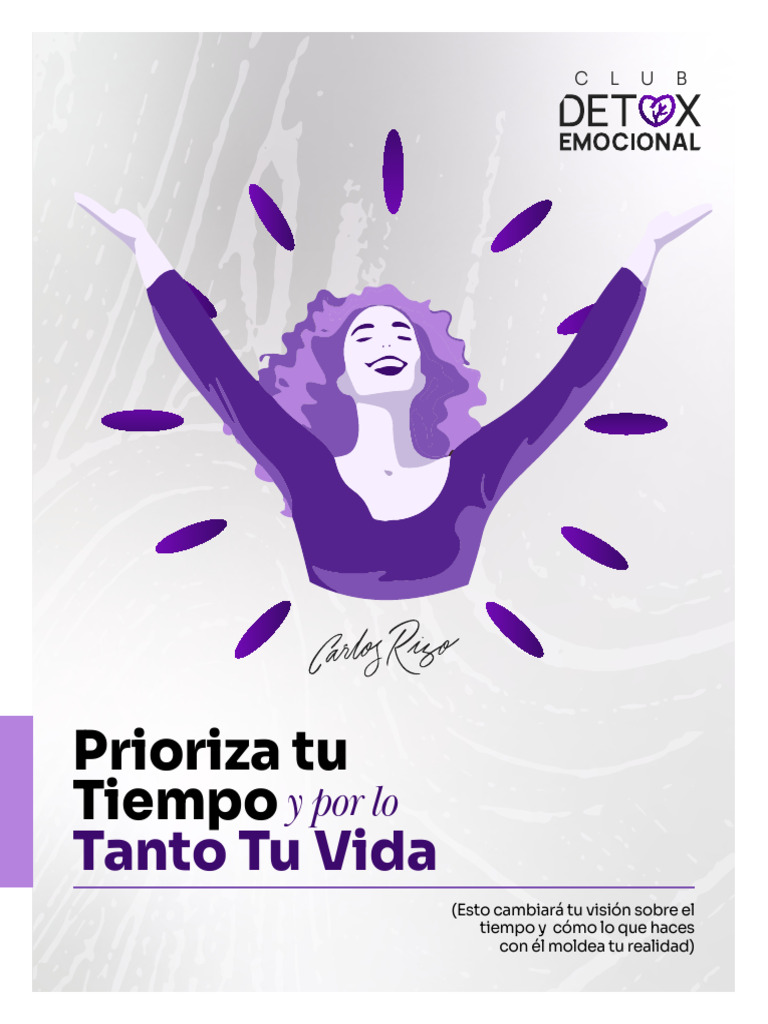 Prioriza tu Tiempo para Transformar tu Vida | PDF | Gestión del tiempo ...