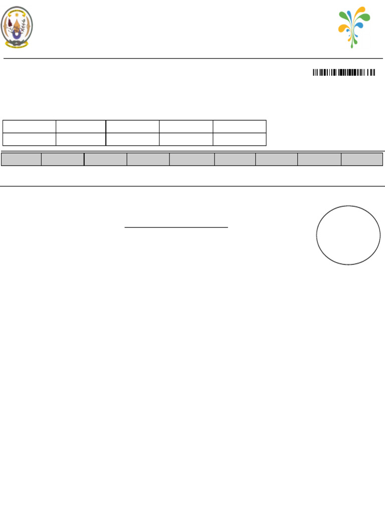 Declaration Acknowledgement - 105591908 | PDF