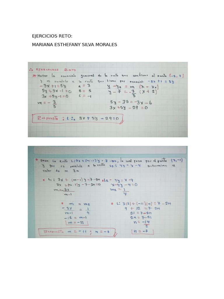 Matematica 2 Sem02 S1 Mariana AGFVIQ | PDF