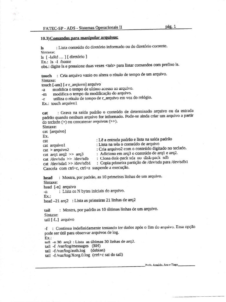 Apostila SO2 - 03 - Compressed | PDF