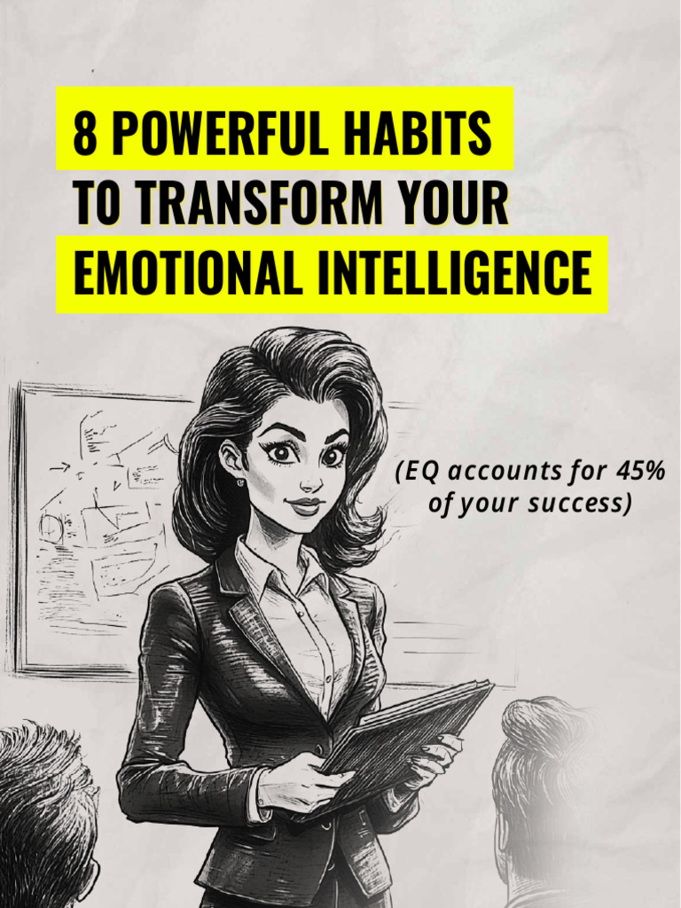 8 Habits to Boost Emotional Intelligence | PDF | Psychological ...