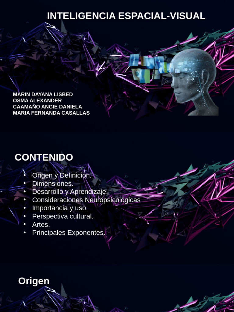 Inteligencia Espacial-Visual | PDF