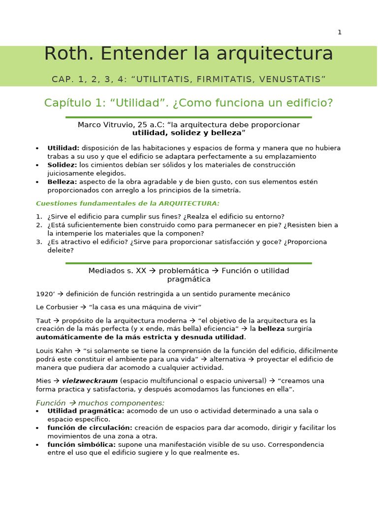 roth caps 1,2,3,4 | PDF | Columna | templo