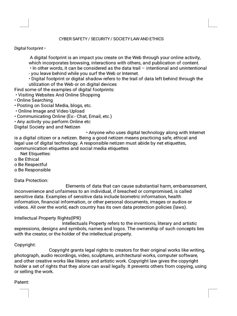 Cyber Safety | PDF | Malware | Cybercrime