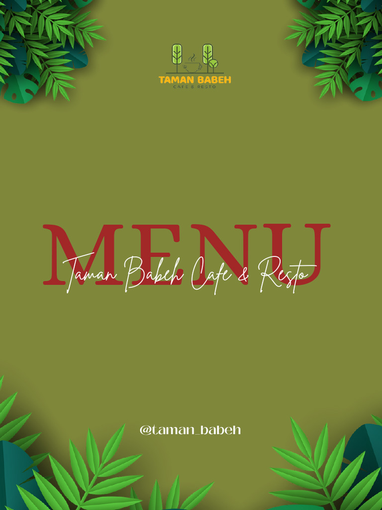 Menu Taman Babeh Cafe 2025 - 20250106 - 153714 - 0000 | PDF