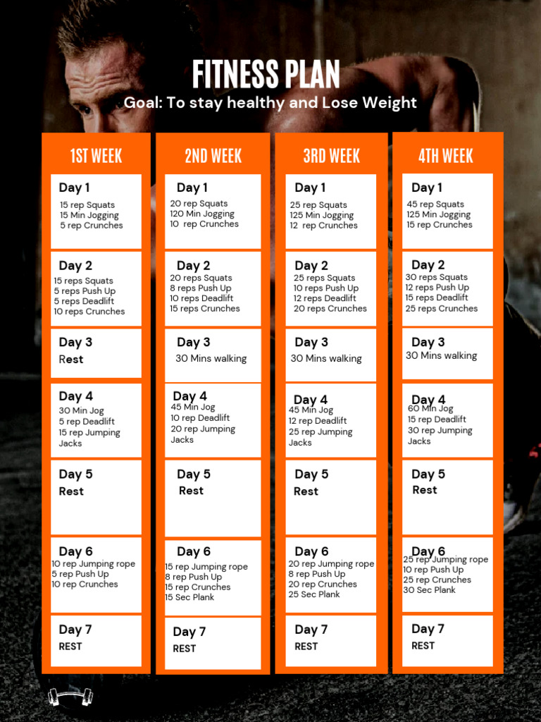 FITNESS Plan | PDF