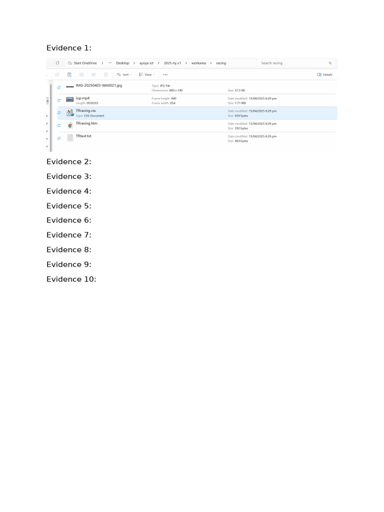 J2531evidence 9999 | PDF