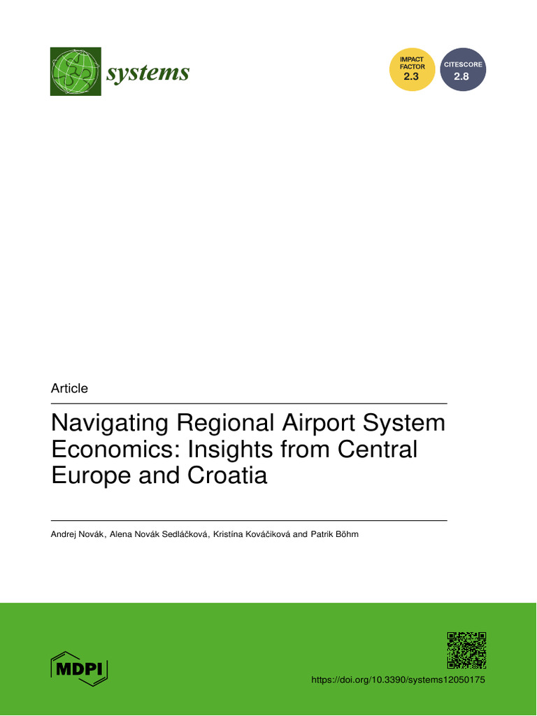 Navigating Regional Airport System | PDF | Principal Component Analysis