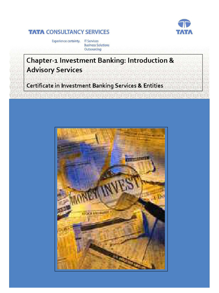 Investment Banking Introduction | PDF | Stocks | Investment Banking