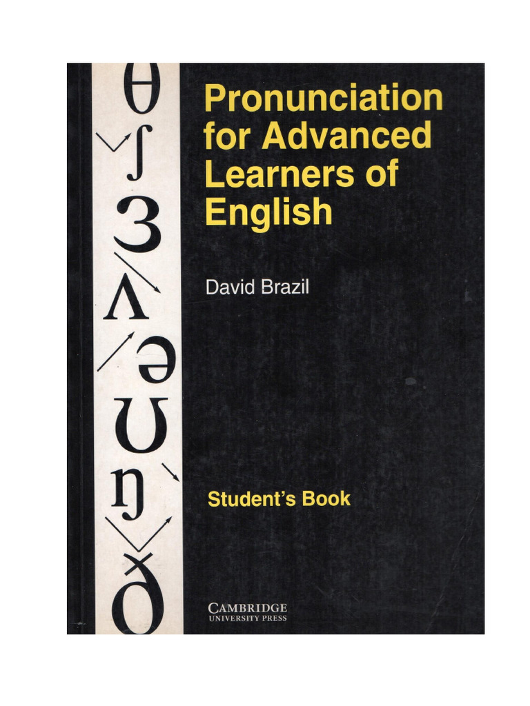 David Brazil - Pronunciation For Advanced Learners of English | PDF