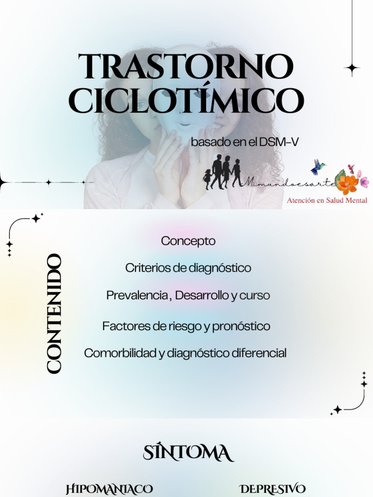Trastorno Ciclotímico: Diagnóstico y Características | PDF | Desorden ...