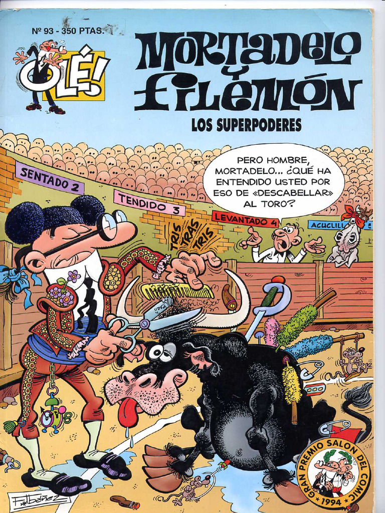 Mortadelo y Filemon - 093 - Los Superpoderes | PDF