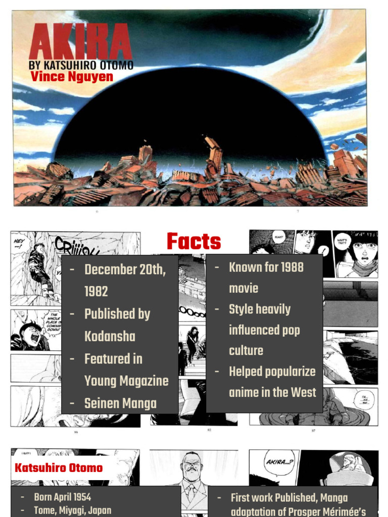 Akira Presentation | PDF | Anime And Manga | Manga