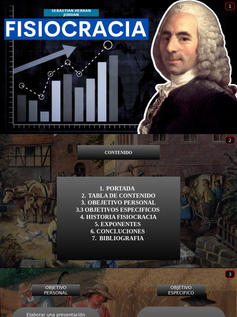 Historia y Principios de la Fisiocracia | PDF | Riqueza | Economias